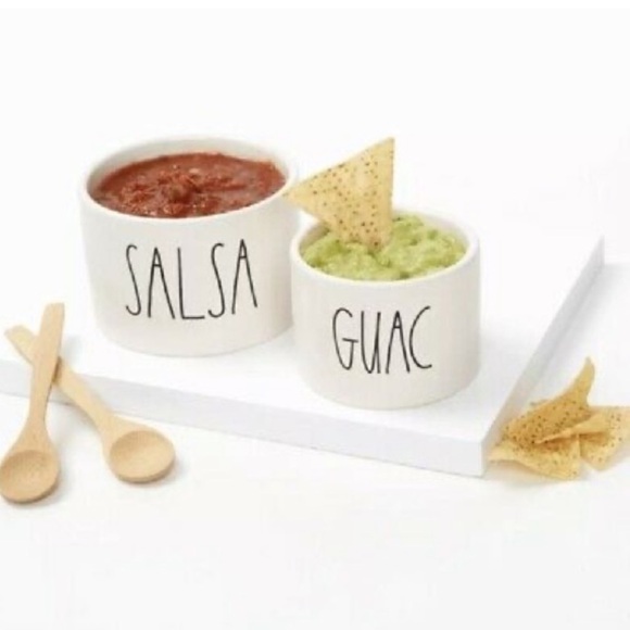 Rae Dunn | Dining | Rae Dunn By Magenta Guac Salsa Bowl Set Taco Night ...